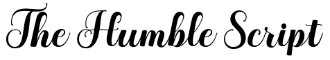 The Humble Script Font: Free Download | MaisFontes