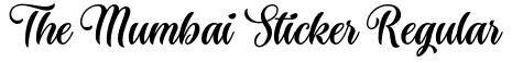The Mumbai Sticker Regular Font: Free Download | MaisFontes