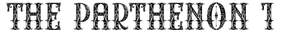 THE PARTHENON 1 Font: Free Download | MaisFontes
