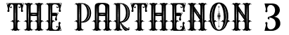 THE PARTHENON 3 Font: Free Download | MaisFontes