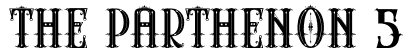 THE PARTHENON 5 Font: Free Download | MaisFontes