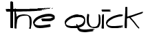 The Quick: Free Font Download | MaisFontes