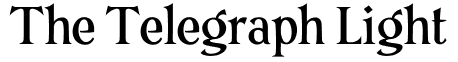 The Telegraph Font Family: Download Free | MaisFontes