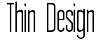 Thin Design: Free Font Download | MaisFontes