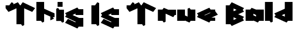 This Is True Bold: Free Font Download | MaisFontes