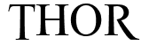 THOR: Free Font Download | MaisFontes