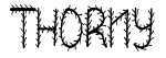 THORNY: Free Font Download | MaisFontes