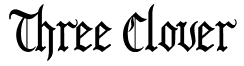 Three Clover: Baixar Fonte Grátis | MaisFontes