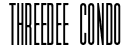 THREEDEE CONDO Font: Free Download | MaisFontes