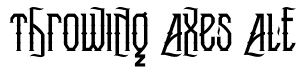 Throwing Axes Alt Font: Free Download | MaisFontes