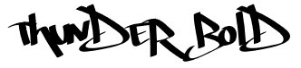 Thunder Bold: Free Font Download | MaisFontes