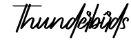 Thunderbirds Font: Free Download | MaisFontes
