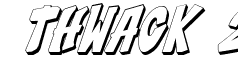THWACK 2: Baixar Fonte Grátis | MaisFontes