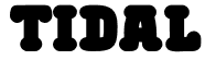 Tidal Font: Free Download | MaisFontes