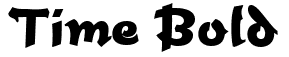 Time Bold: Free Font Download | MaisFontes