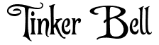 Tinker Bell: Baixar Fonte Grátis | MaisFontes