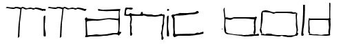 Titanic Bold Font: Free Download | MaisFontes