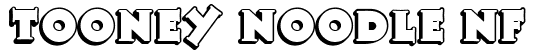 Tooney Noodle NF: Free Font Download | MaisFontes