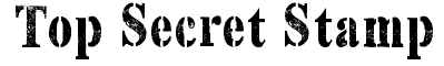 Top Secret Stamp: Free Font Download | MaisFontes