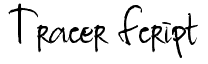 Tracer Script: Free Font Download | MaisFontes