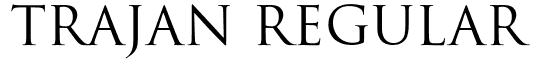 Download Trajan and Trajan Pro Fonts Free | MaisFontes
