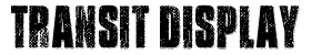Transit Display: Free Font Download | MaisFontes