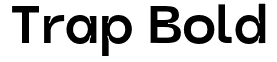 Trap Bold: Free Font Download | MaisFontes