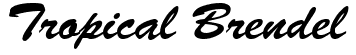Tropical Brendel: Download Free Font | MaisFontes