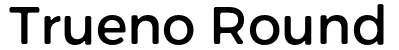 Trueno Round Font: Free Download | MaisFontes