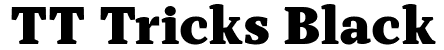 TT Tricks Black Font: Free Download | MaisFontes