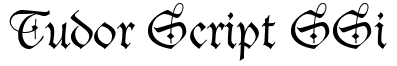 Tudor Script SSi Font: Free Download | MaisFontes