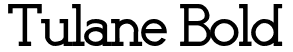 Tulane Bold: Free Font Download | MaisFontes