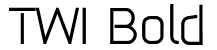 TWI Font: Free Download | MaisFontes