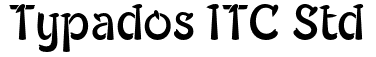 Typados ITC Std: Descargar Fuente Gratis | MaisFontes