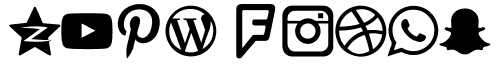 Type Icons Font: Free Download | MaisFontes