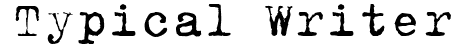 Typical Writer: Free Font Download | MaisFontes