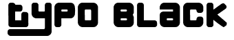 Typo Black: Free Font Download | MaisFontes