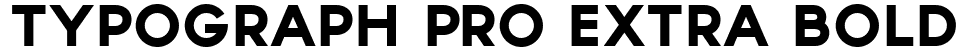 TYPOGRAPH PRO Extra Bold: Download Free Font | MaisFontes