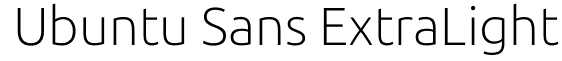 Ubuntu Sans ExtraLight: Free Font Download | MaisFontes