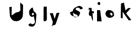 Ugly Stick Font: Free Download | MaisFontes