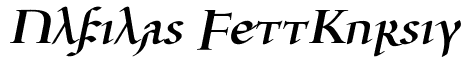Ulfilas FettKursiv Font: Free Download | MaisFontes