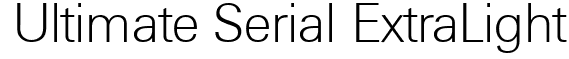Ultimate Serial ExtraLight Font: Free Download | MaisFontes