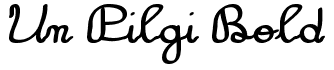 Un Pilgi Bold Font: Free Download | MaisFontes