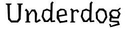 Underdog Font: Free Download | MaisFontes