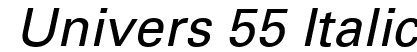 Univers 55 Roman: Download Free Font | MaisFontes