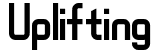 Uplifting Font: Free Download | MaisFontes
