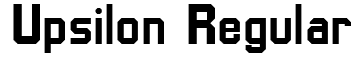 Upsilon Regular: Free Font Download | MaisFontes