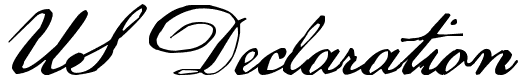US Declaration: Free Font Download | MaisFontes