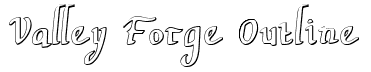 Valley Forge Outline: Free Font Download | MaisFontes