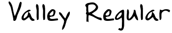 Valley Regular: Free Font Download | MaisFontes